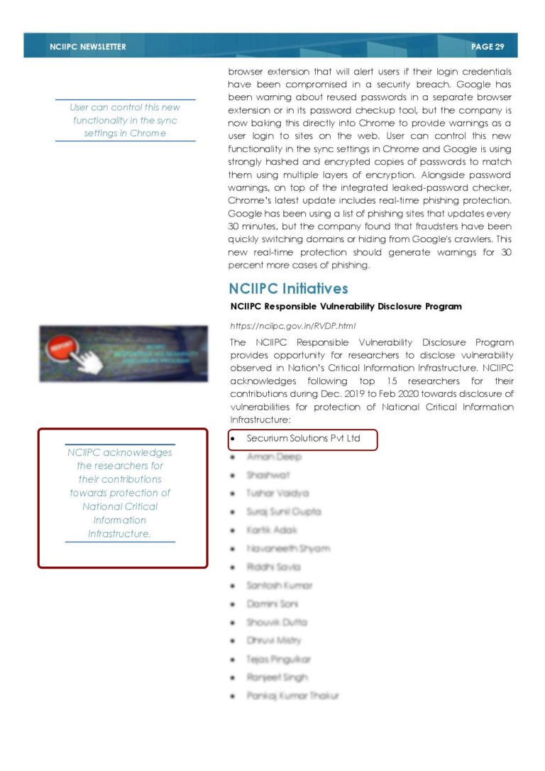 Awards & Certification - Securium Solutions